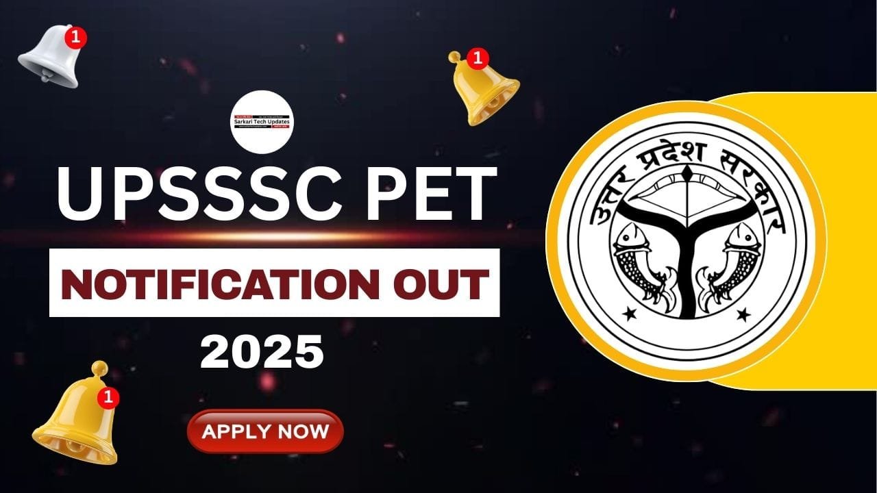 UPSSSC PET 2025 Online Form – Apply Now